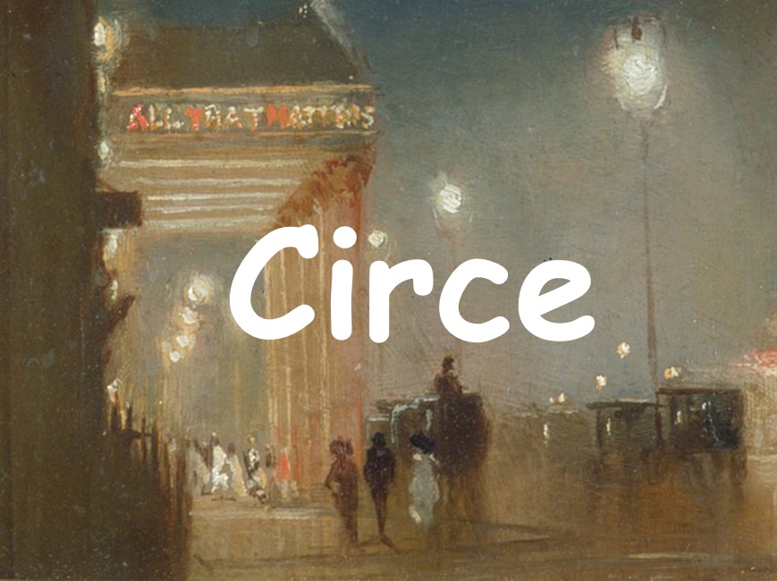 Circe – A Short Story – eBooks, Books, Stories, Jokes, Funny Stuff, Quotes
